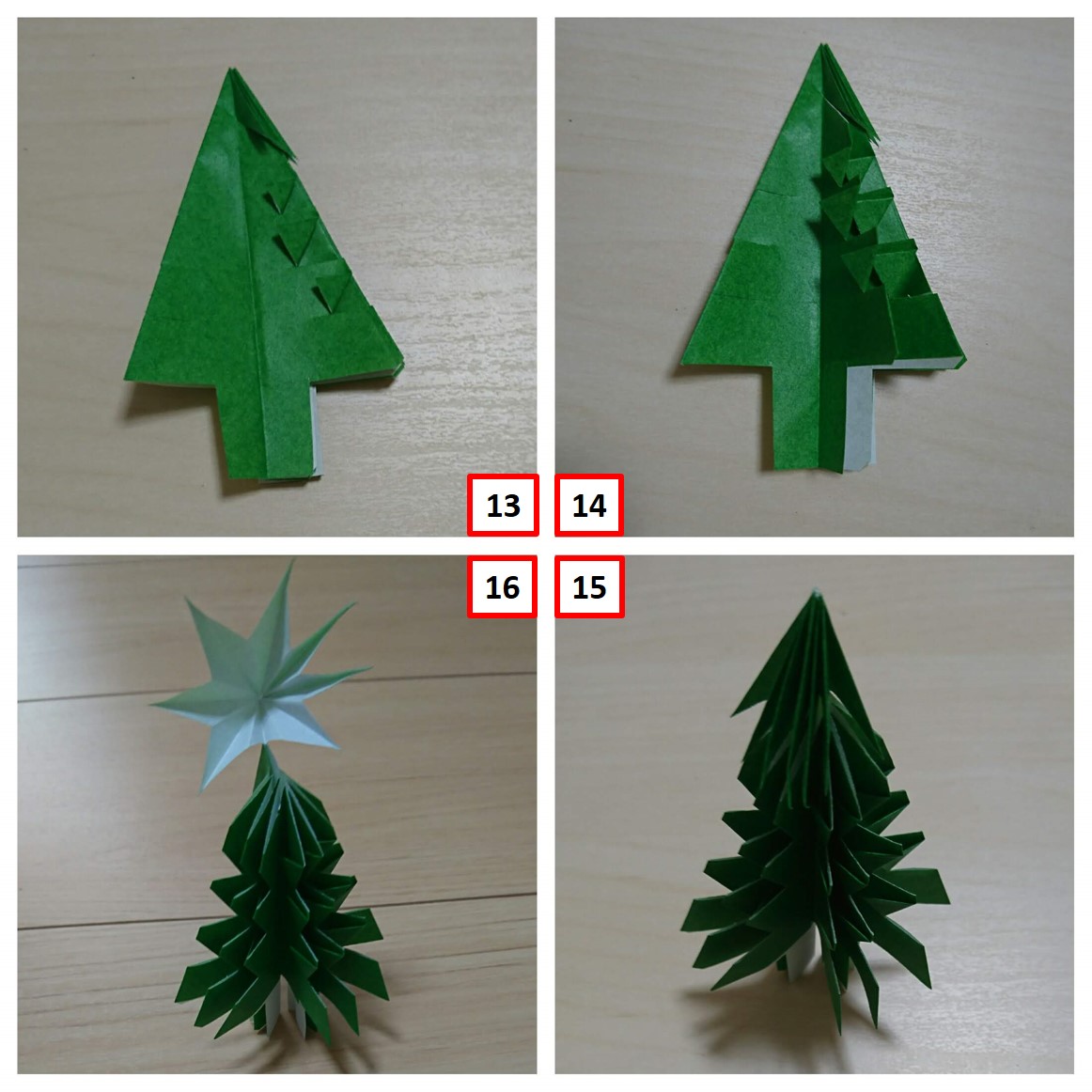 Try to make Christmas Origami | Japanese Daily Life